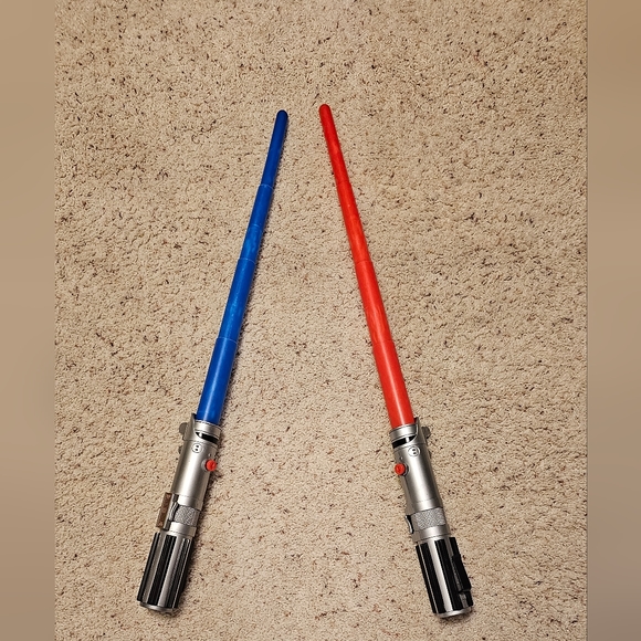 Disney | Toys | Star Wars Plastic Extendable Lightsabers | Poshmark